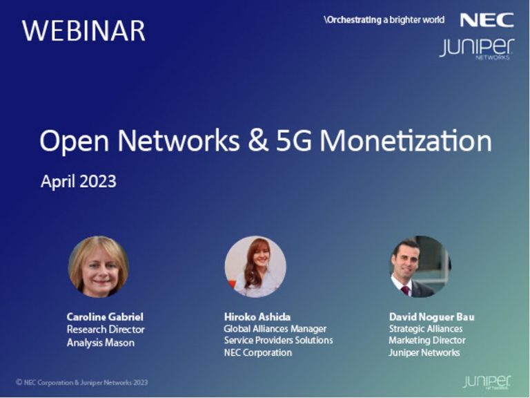 Open Networks and Their Role in 5G Monetization | HPE Juniper ...