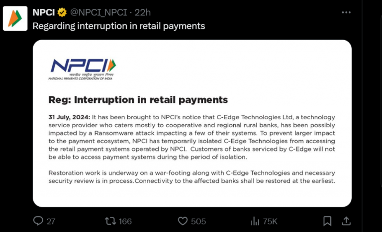 CVE-2024-23897 Enabled Ransomware Attack on Indian Banks